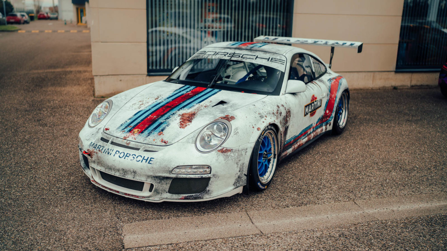 Porsche 911 GT3 CUP Martini - Covering personnalisé - CarWrap Design