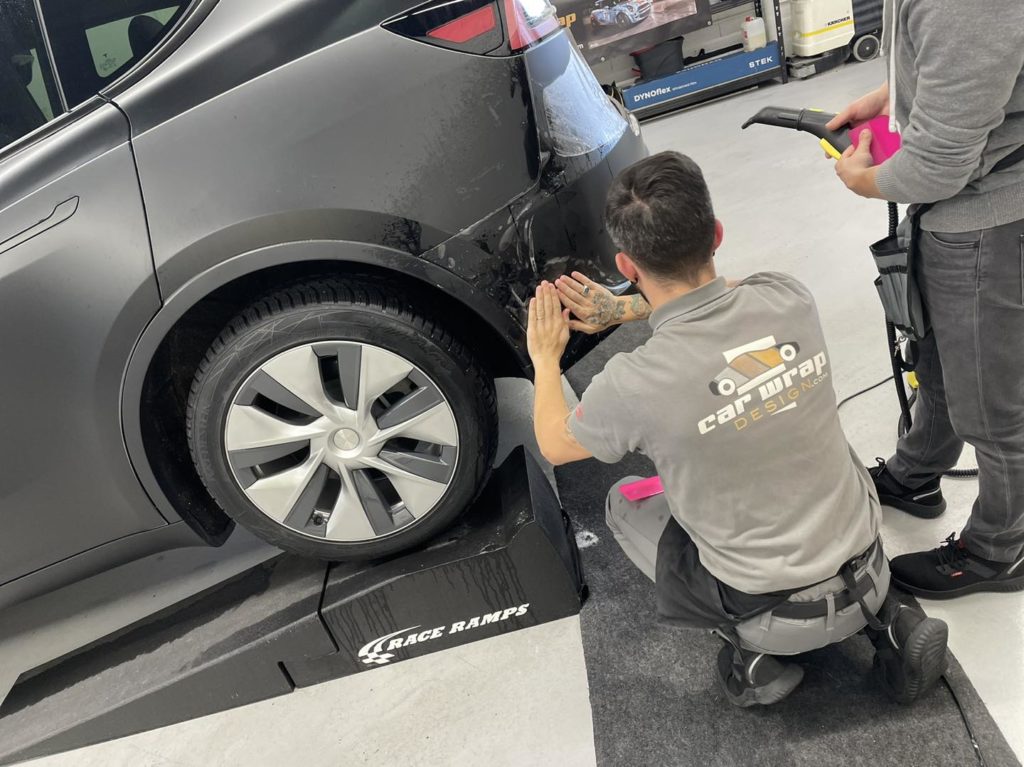 Tesla Model Y - Protection transparente finition Mat - CarWrap Design