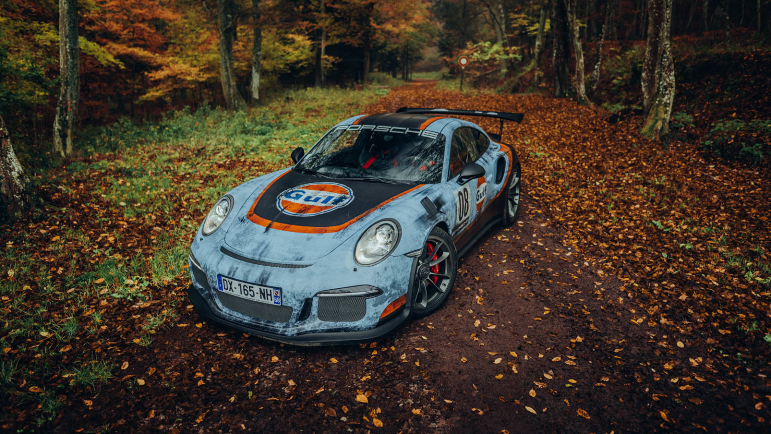 Porsche 911 GT3RS Gulf - Wrap personnalisé - CarWrap Design