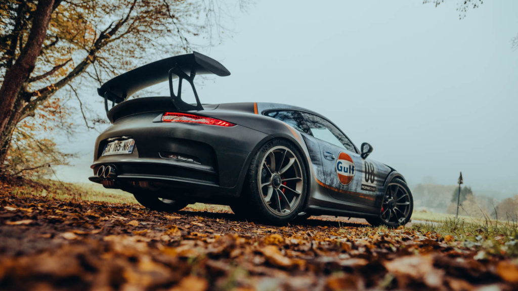 Porsche 911 GT3RS Gulf - Wrap personnalisé - CarWrap Design